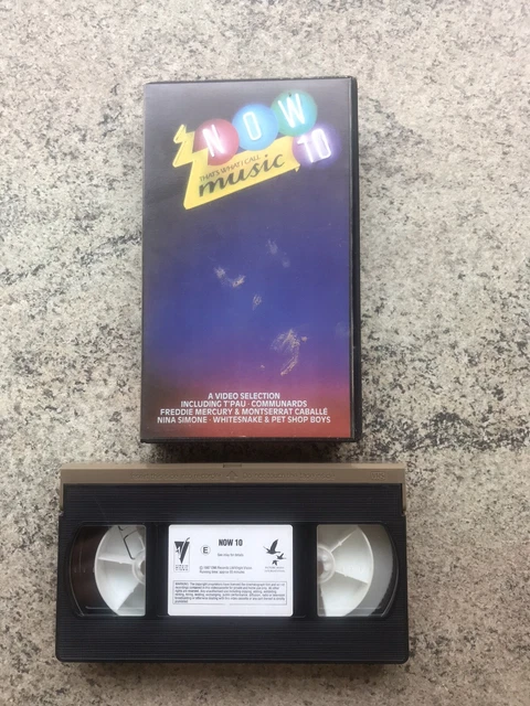 NOW THAT’S WHAT I Call Music vhs tape now 10 £12.50 - PicClick UK