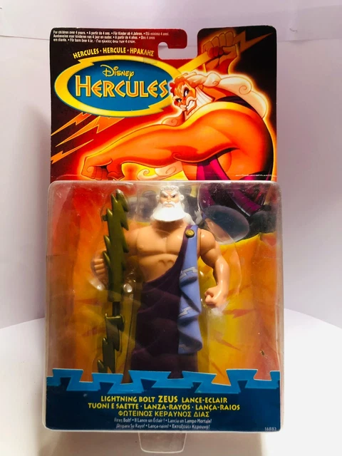 VINTAGE 1997 DISNEY Hercules ZEUS Action Figure Mattel R1 £35.72 ...