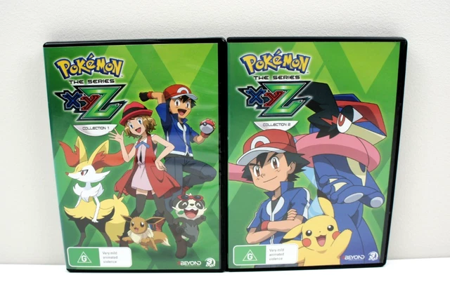 POKÉMON THE SERIES XYZ Collection 1 & 2 DVD Region 4 NTSC - Free ...