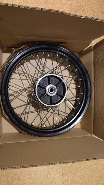 YAMAHA TENERE 700 OEM Wheel set 2022 / Boxed BLACK. DID Wheels. 21" +18 ...