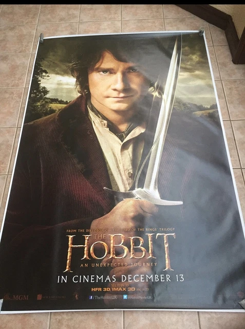 BILBO BAGGINS THE Hobbit an Unexpected Journey 2012 Bus Shelter Posters ...