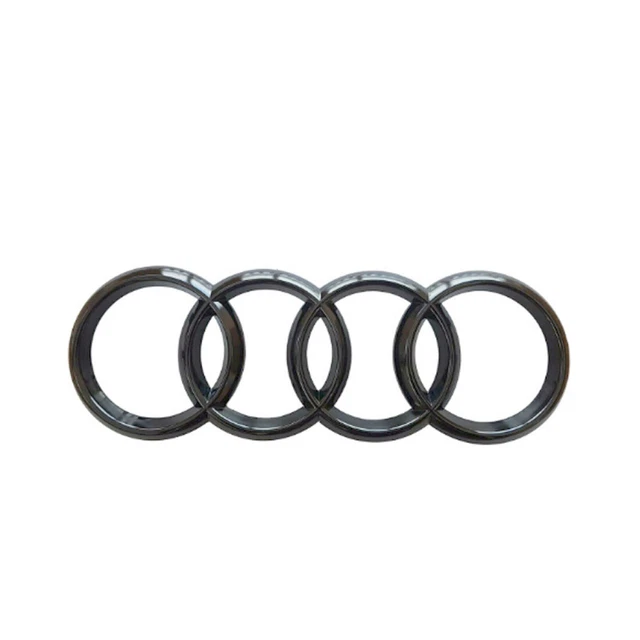 Audi Black Edition Rings Black For Audi A1 A3 A4 A5 A6 A7 Q2 Q3 Q5 Q7 £