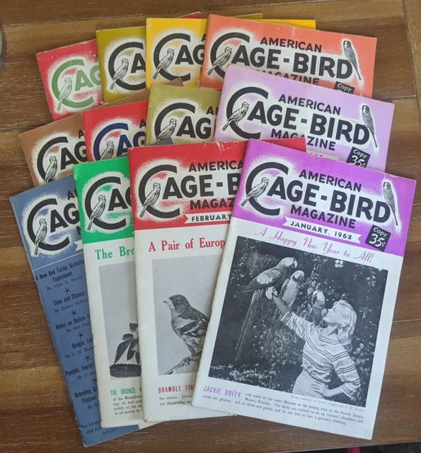 AMERICAN CAGE-BIRD MAGAZINE 1979 FULL YEAR £23.21 - PicClick UK