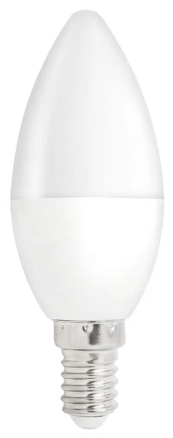 SPECTRUM WOJ13034 4W LED Candle Bulb, 3000K, frosted, non dimmable, E14 ...