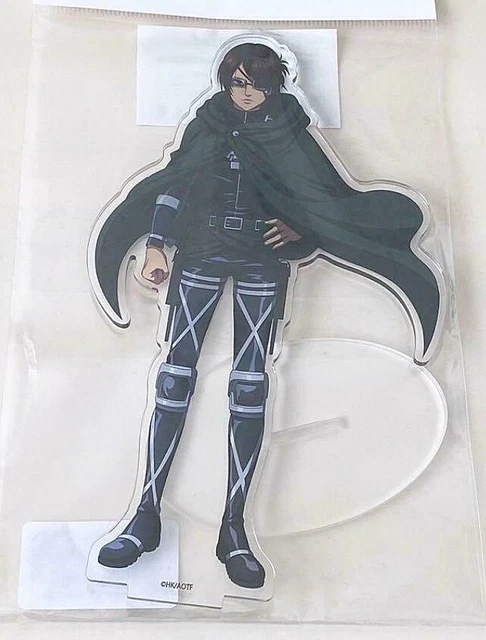 ATTACK ON TITAN TSUTAYA MAPPA Acryl Standfigur Hans Zoe Isayama AOT JP ...