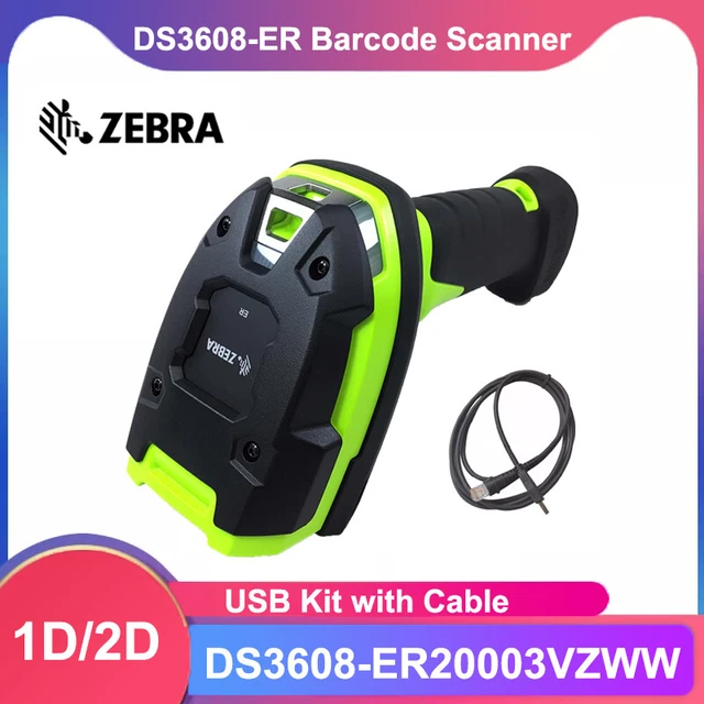 ZEBRA DS3608-ER20003VZWW ULTRA-RUGGED Extended Range 2D Handheld ...