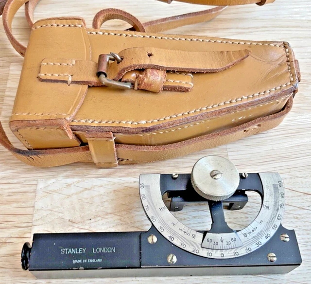 VINTAGE ABNEY LEVEL Clinometer Stanley London EUR 140,41 - PicClick IT