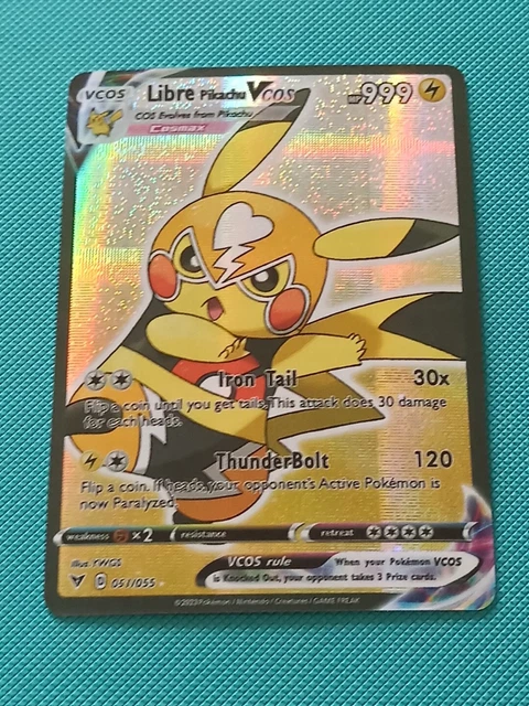 PIKACHU POKEMON LIBRE Pika Carte Holo Prism Manga Anime Kawaii ...