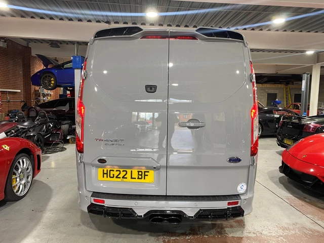 FORD TRANSIT CUSTOM Zeus V3 Rear Bumper Lip Spoiler 2013-2022 £550.00 ...