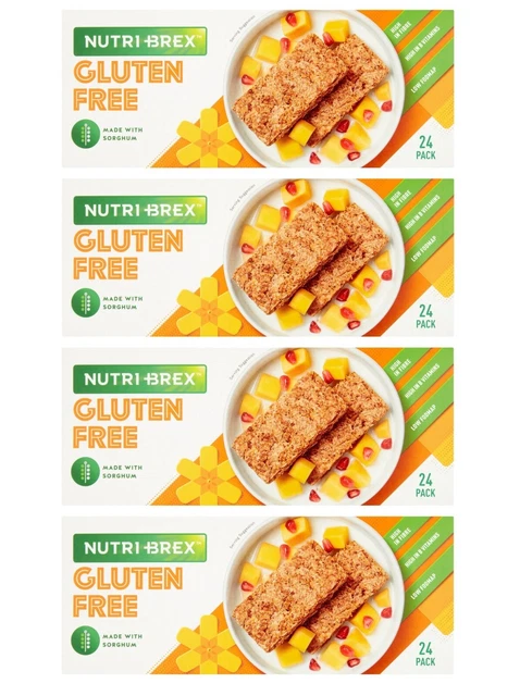 NUTRI-BREX GLUTEN FREE Cereal 24 PACK 375g PACK OF 4 £30.78 - PicClick UK