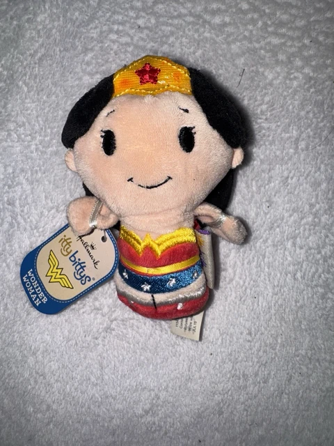 HALLMARK ITTY BITTYS DC Comics Wonder Woman plush toy New With Tags £6. ...