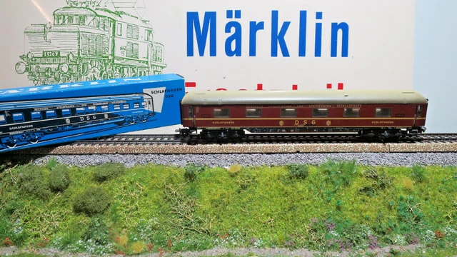 ( Q9 ) Märklin 4064 DSG German Sleeping Car Society OVP £12.67 ...