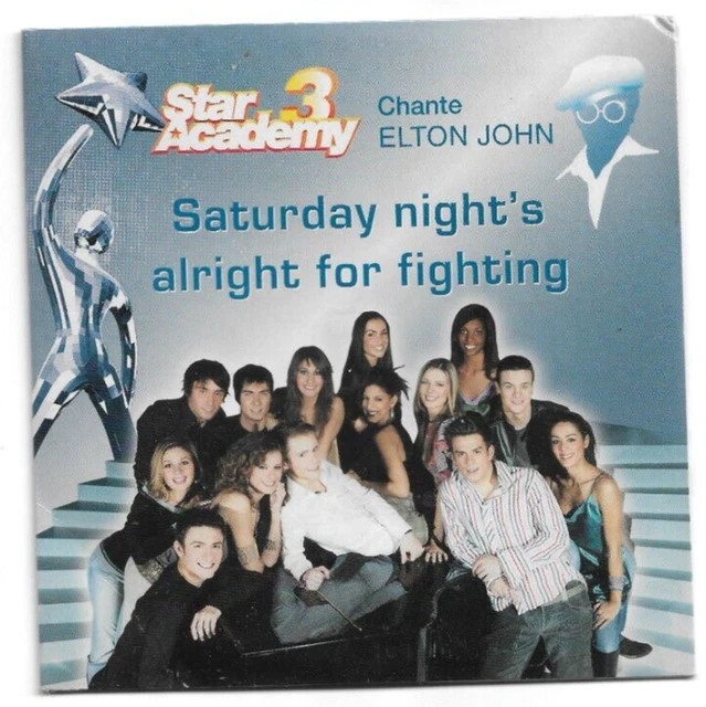 STAR ACADEMY & ELODIE FREGE chantent ELTON JOHN (2 titres) ♦ CD SINGLE ...