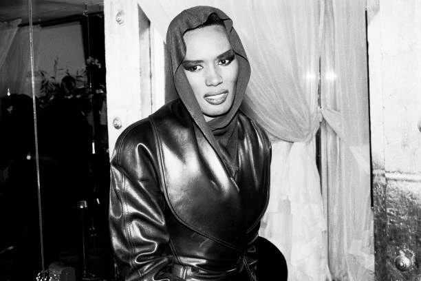 JAMAICAN-BORN DISCO SINGER, model, and actress Grace Jones as she p ...