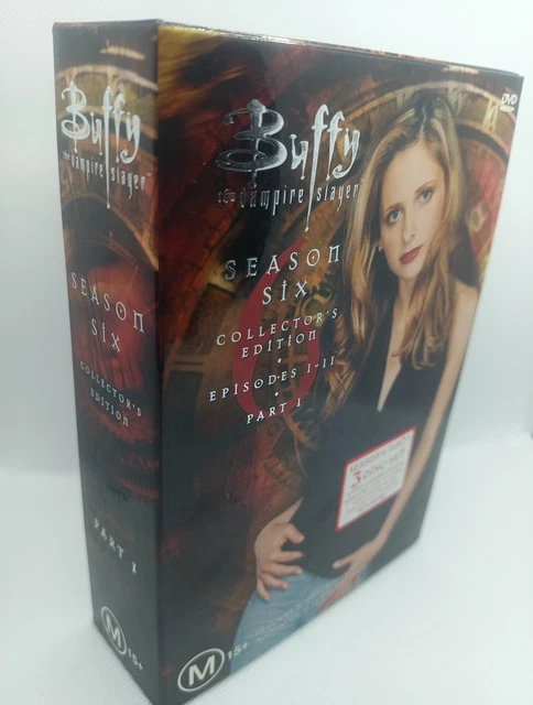 BUFFY THE VAMPIRE Slayer Collectors Edition Season 6 Part 1 Dvd Box Set ...