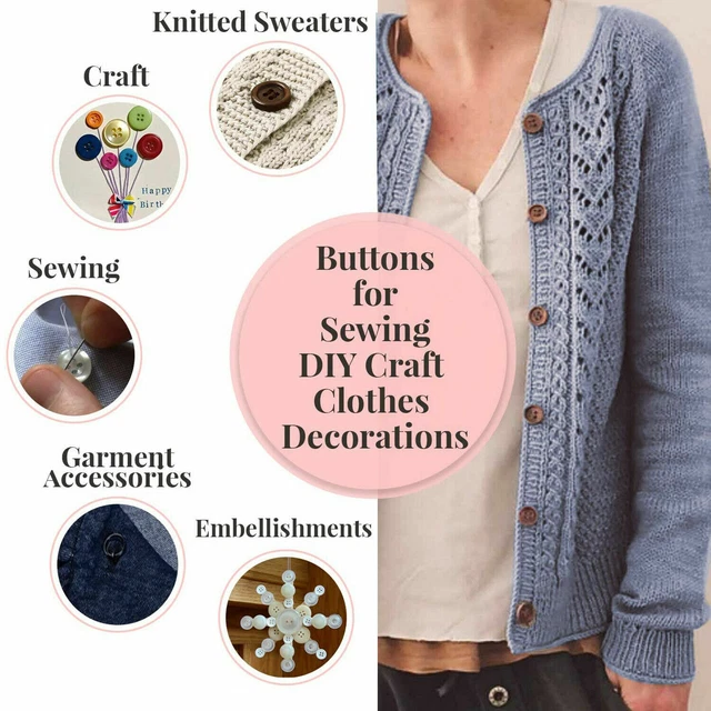 100G/1KG/10KG MIXED BUTTON Plastic Art Craft Sewing Cloth Scrapbooking JOBLOT £7.79 - PicClick UK