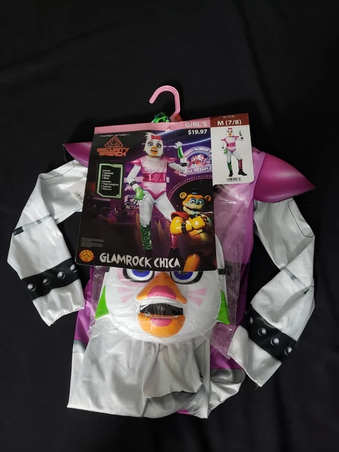 Rubies Five Nights Freddys Security Breach Glamrock Chica Costume Girls
