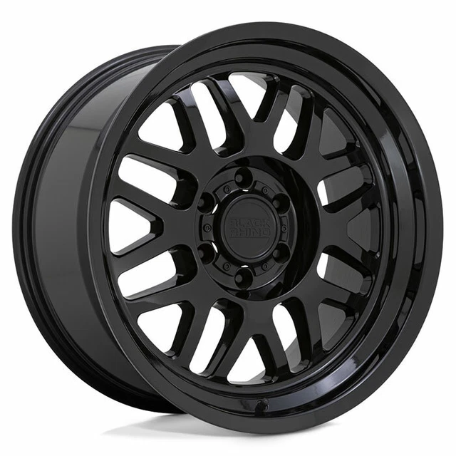 17 INCH WHEELS Rims Ford F150 Expedition Truck Black Rhino Delta 17x9.5 ...