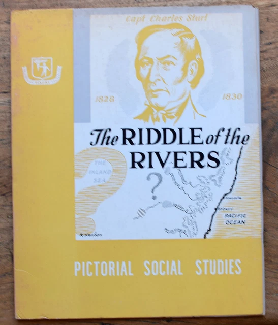 OLD AUSTRALIAN HISTORY COMIC The Riddle Of The Rivers c.1950's EUR 9,13 ...