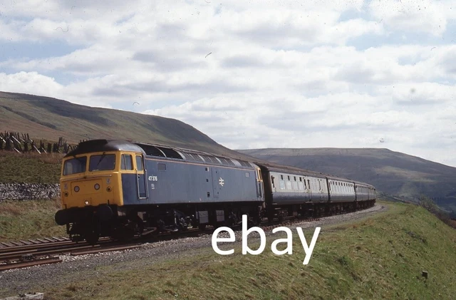 ORIGINAL 35MM RAILWAY SLIDE BR DIESEL 47376 £2.99 - PicClick UK