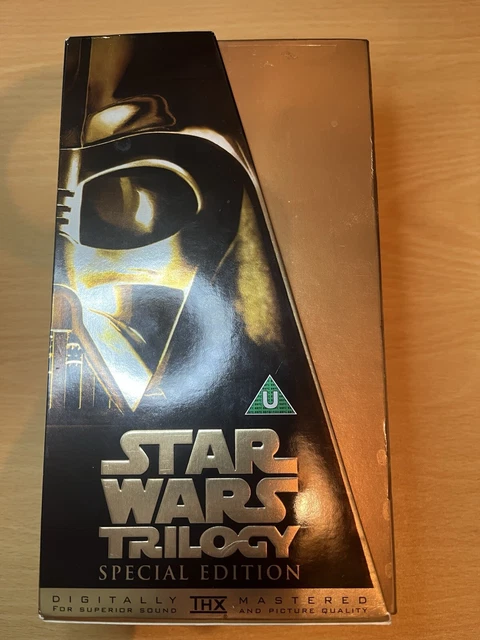 STAR WARS TRILOGY Special Edition VHS Gold Box Set 1997 - Collectible Gift £12.00 - PicClick UK