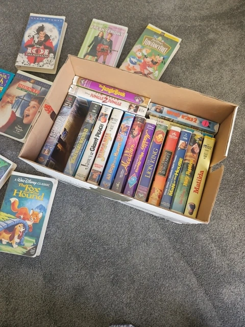 DISNEY VHS TAPES £27.24 - PicClick UK