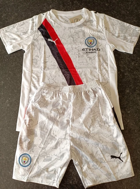 MANCHESTER CITY 2025/26 Kids Football Kit size 26, 10-11 Age, FREE ...