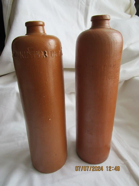 ANTIKE STEINGUT FLASCHEN aus Ton Keramik Deko Steingutflasche Vase für 1 Rose EUR 15,50 ...