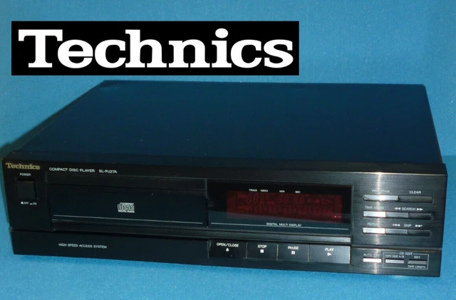 TECHNICS SL-PJ27A CD Player Deck High Speed System Black £39.99 ...