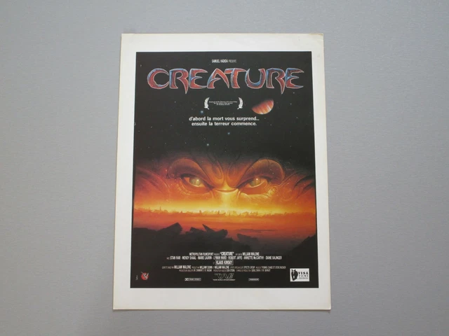 KLAUS KINSKI ANNETTE Mccarthy Creature The Titan Find William Malone ...