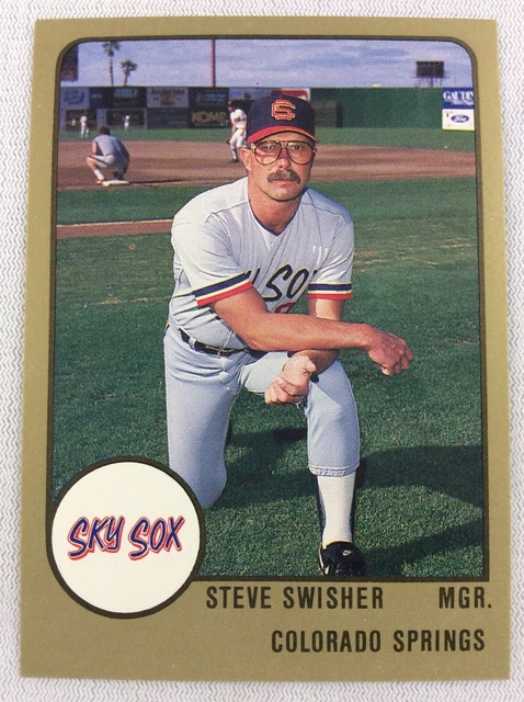 1988 COLORADO SPRINGS-PROCARDS Minor League Baseball Card-Steve Swisher ...