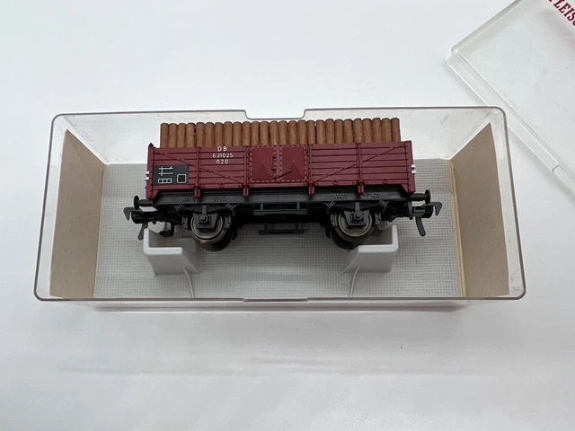 FLEISCHMANN ROLLING STOCK 5203, Freight Wagon with Log/Timber Load, HO ...