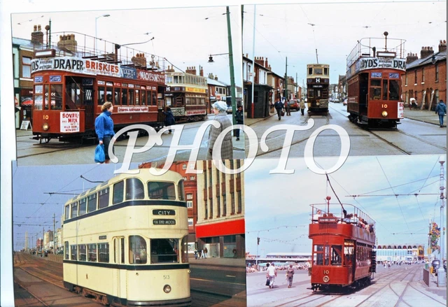 BLACKPOOL HOWTH TRAM 10 LIVERPOOL LIVERY FLEETWOOD SHEFFIELD 513 4 6x4 ...