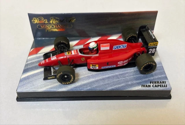 MINICHAMPS FERRARI F1 No.28 IVAN CAPELLI EUR 96,87 - PicClick DE