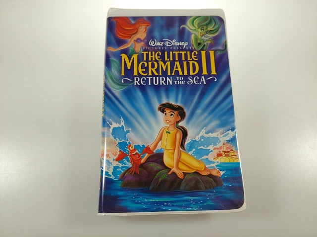 2000 THE LITTLE Mermaid II Return to the Sea Walt Disney VHS Movies £2. ...