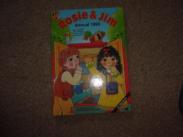 VINTAGE ROSIE & Jim Annual 1995 by Robin Stevens (Hardcover, 1995) good ...