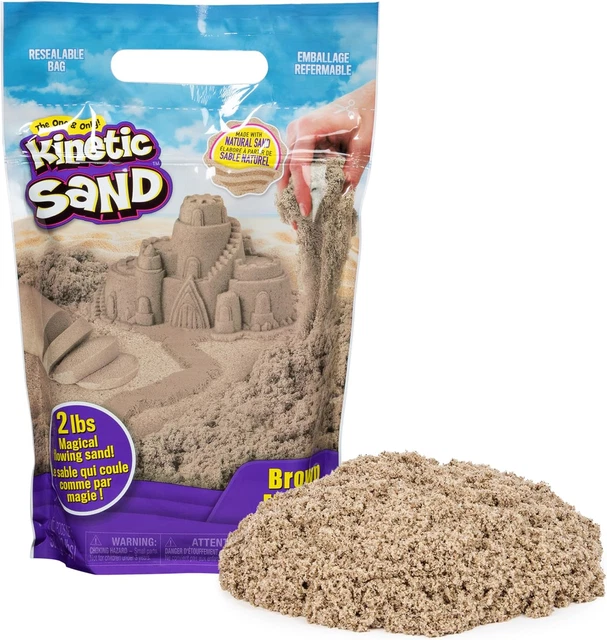 KINETIC SAND THE Original Mouldable Sensory Play Sand, Brown, 906 g £11 ...