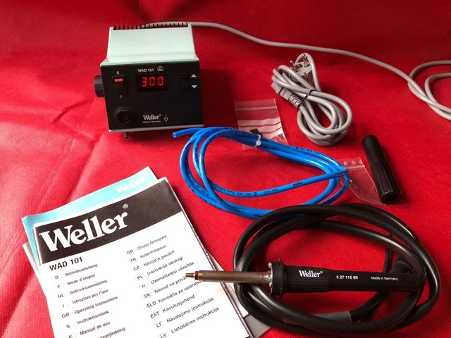 WELLER WAD 101 stazione saldante e dissaldante con saldatore HAP1 WAD ...