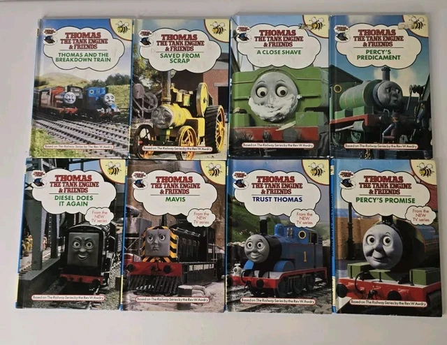 THOMAS THE TANK Engine & Friends X8 Ladybird Buzz Books Hardcover ...