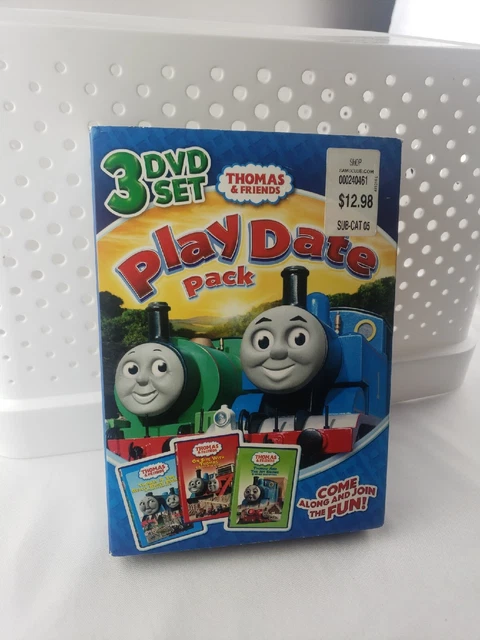THOMAS & FRIENDS: Play Date Pack (3 DVD Set) with slipcover £5.99 ...