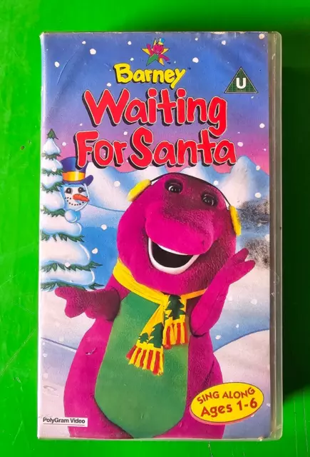 BARNEY WAITING FOR Santa VHS £10.00 - PicClick UK BARNEY WAITING FOR Santa VHS £10.00 - PicClick UK