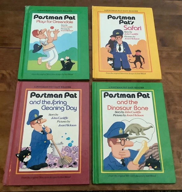 POSTMAN PAT EASY Reader hardback books. 1989 £9.99 - PicClick UK