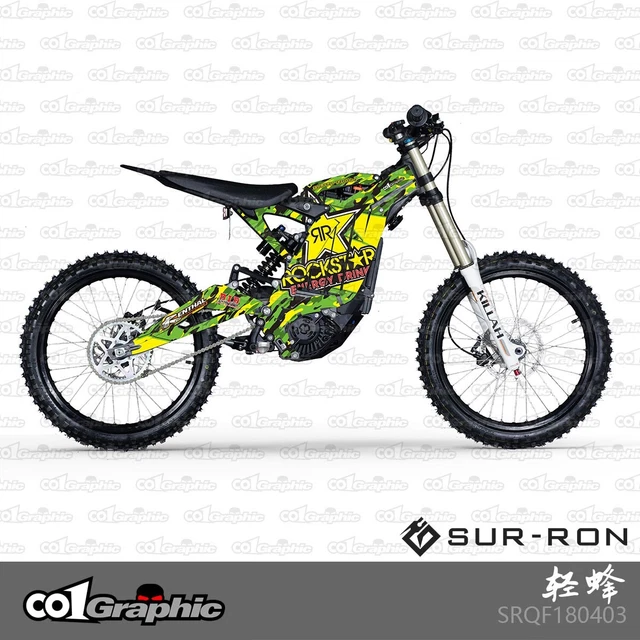 GRAPHICS DECALS STICKERS Full Kit For Sur-Ron Light Bee Firefly ...