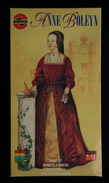 AIRFIX ANNE BOLEYN, Model Kit, Famous Women 1/12 Scale £28.00 - PicClick UK