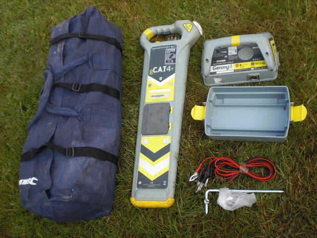 GCAT4 + GENNY 4 Cable Radiodetection Genny4 New Carry Bag g Cat e cat 4 ...