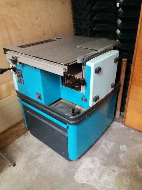 HOBELMASCHINE GEBRAUCHT MARKE LUREM Optimake mit Absaugvorrichtung und ...