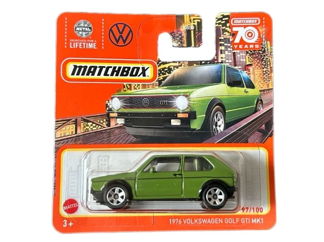 VW GOLF GTI Mk1 Green Matchbox 1/64 Voiture Miniature EUR 3,86 ...