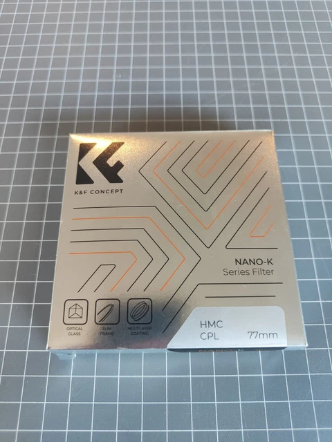K&F CONCEPT CIRCULAR Polariser Filter Nano K Series 77mm $20.00 ...