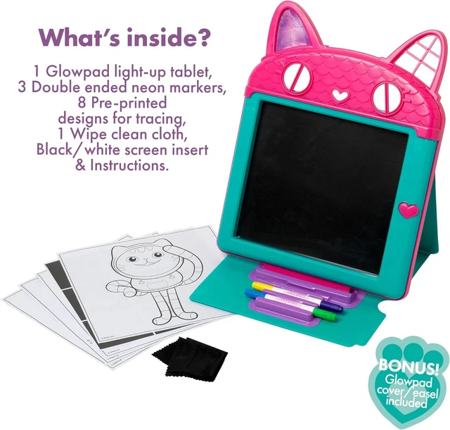 JOHN ADAMS | Gabby's Dollhouse GLOWPAD Studio: light up drawing tablet ...