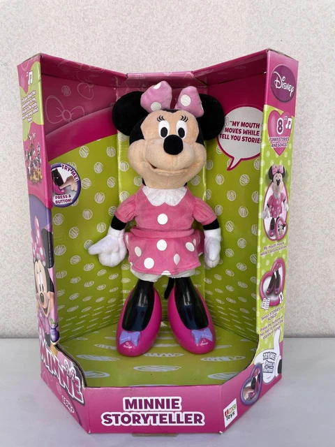 DISNEY MINNIE MOUSE Story Teller Plush NEW in Box $129.95 - PicClick AU